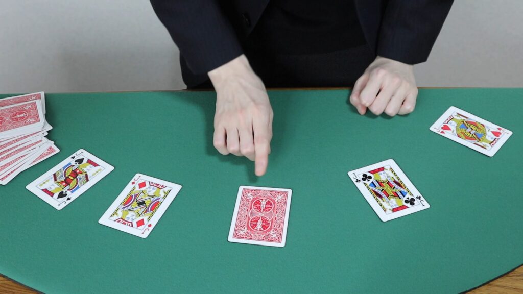 ロイヤルアクロバット｜4枚のジャックを使ったカード当て | TANECOLE MAGIC